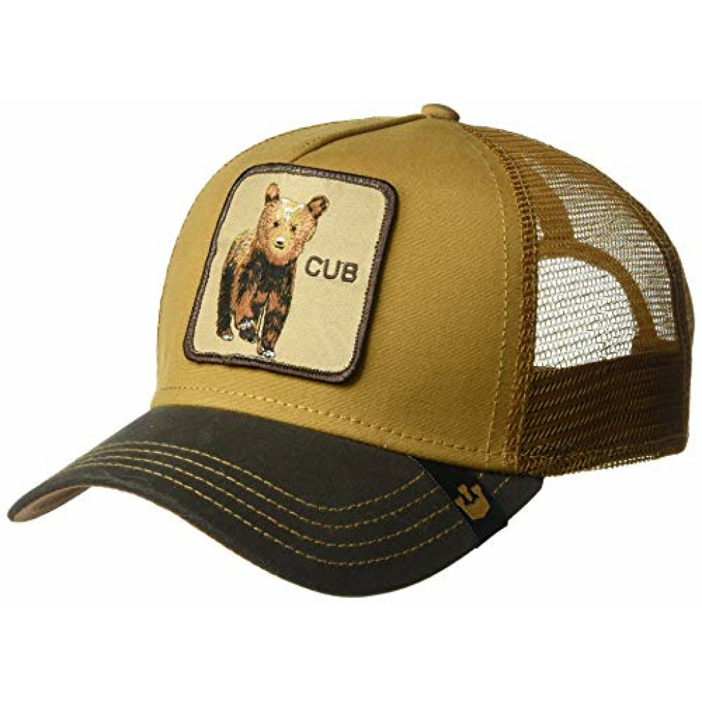 Goorin Bros. Men's Trucker Hat, Brown Cub, One Size - Funky Caps & Hats ...