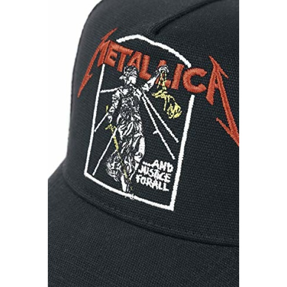 Metallica Justice Unisex Cap Black, 100% polyacrylic, - Funky Caps ...