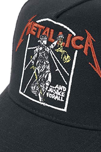 Metallica Justice Unisex Cap Black, 100% polyacrylic, - Funky Caps ...