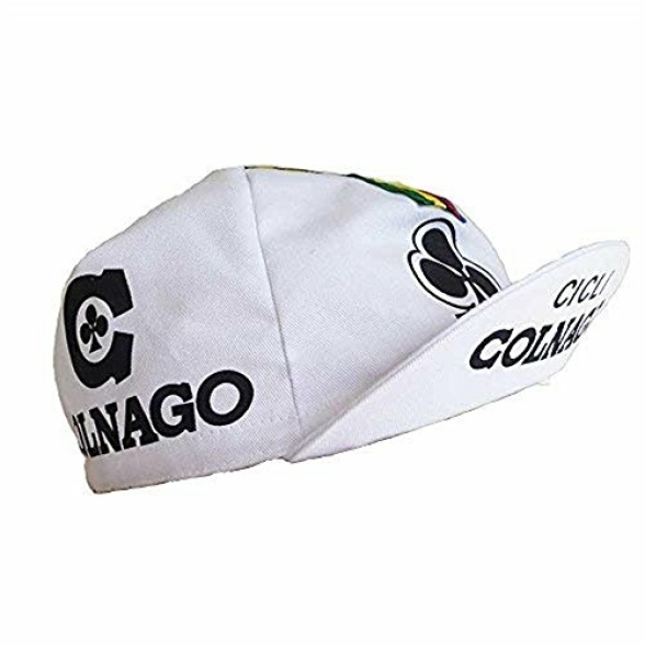 Retro cycle team cap Vintage fixie Colnago Cicli White - Funky Caps ...